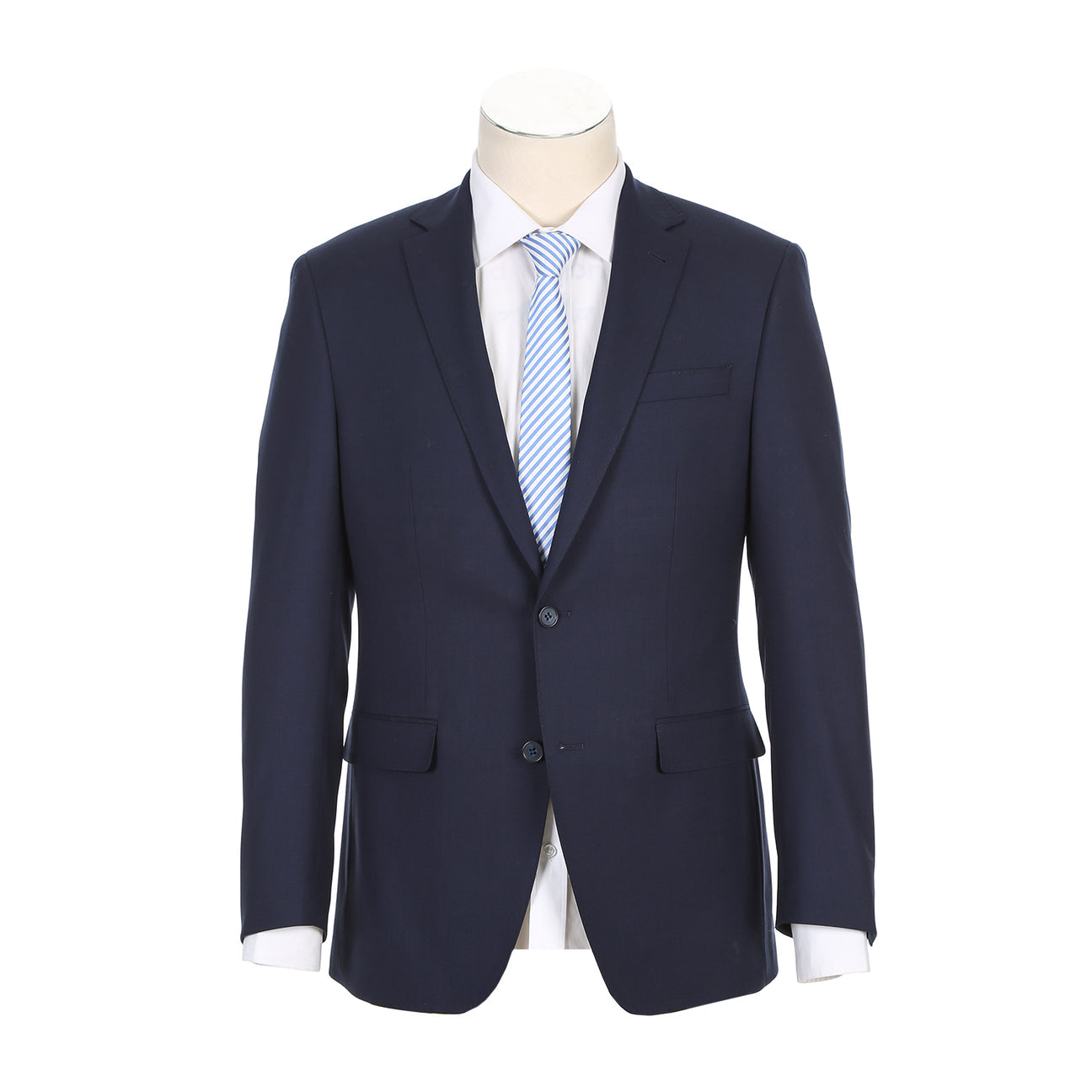 RIVELINO Modern Fit Navy Half-Canvas Suit RHC100-2 – Unique Design Menswear