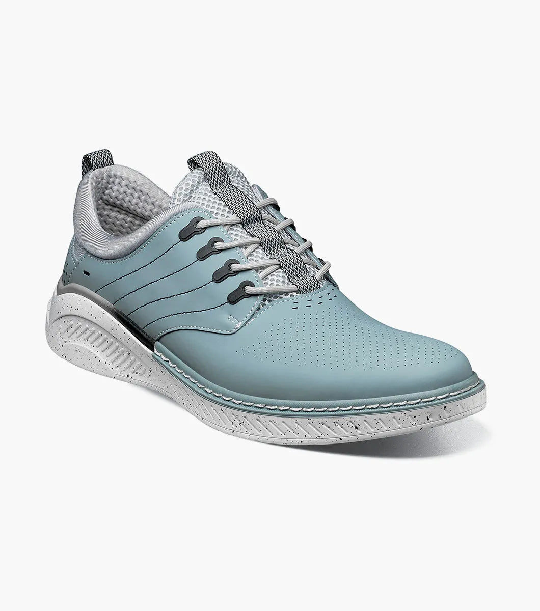 Stacy Adams - Barna Plain Toe Lace Up - Light Blue - 25594-459 – Unique ...