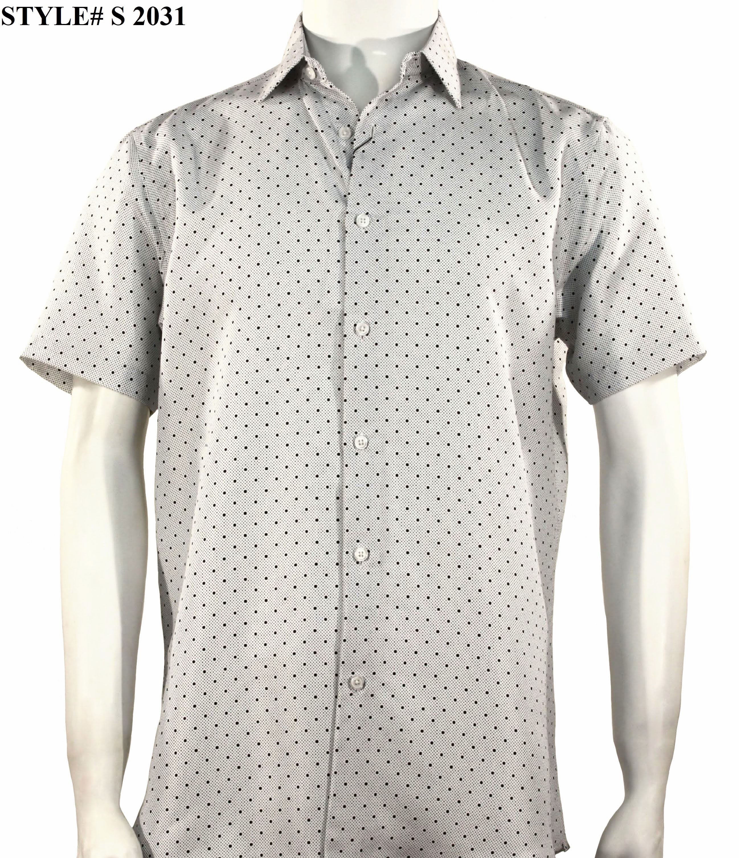 Sangi Short Sleeve Shirt S 2031 – Unique Design Menswear