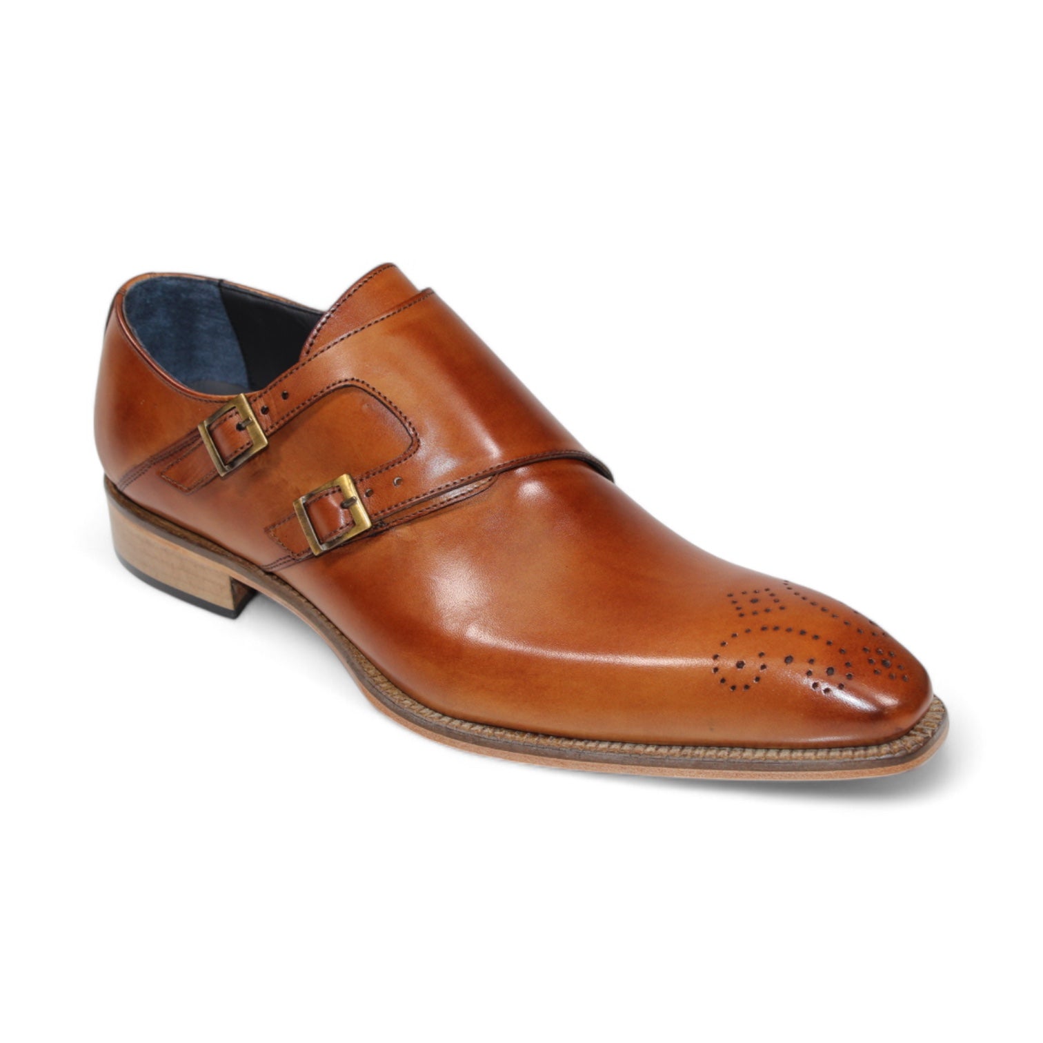 Duca Di Matiste Vergato (Brandy) – Unique Design Menswear